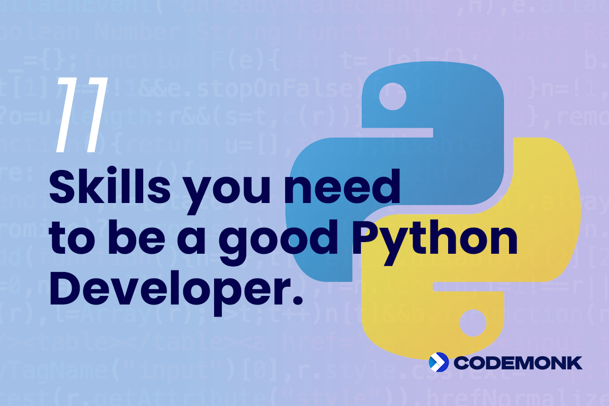 Top 11 Python Developer Skills You Must Have
